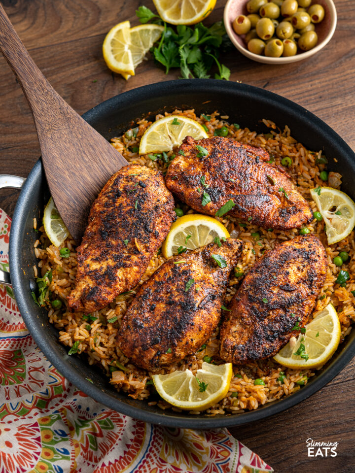 Spanish Chicken and Rice | Slimming Eats