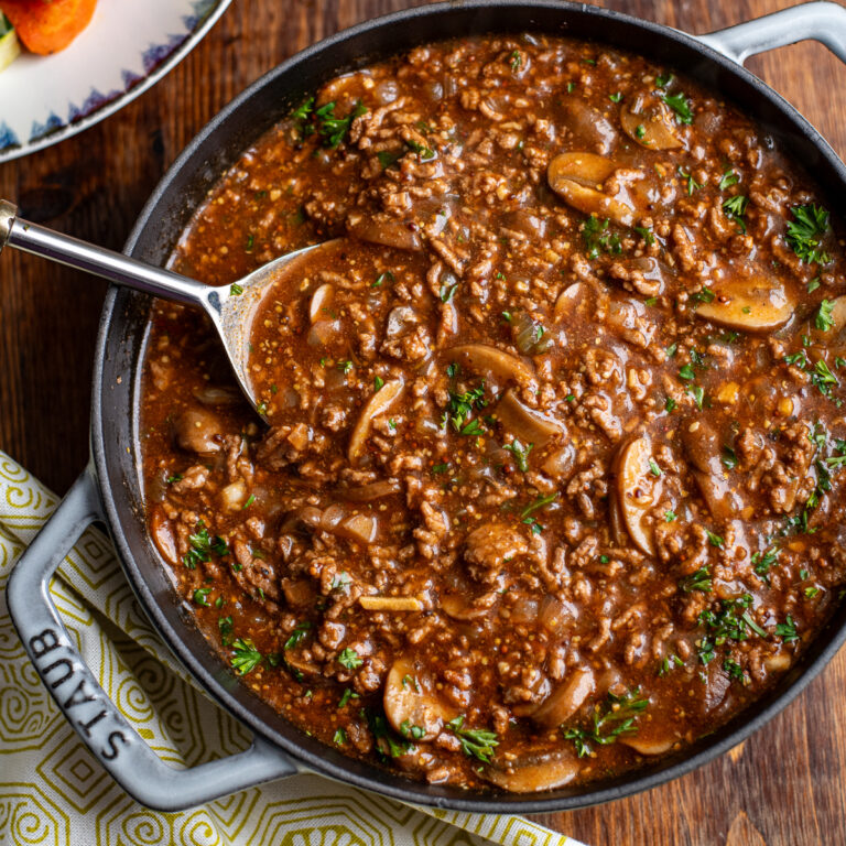 Mustard Beef with Mushrooms | Delicious Slimming Recipes