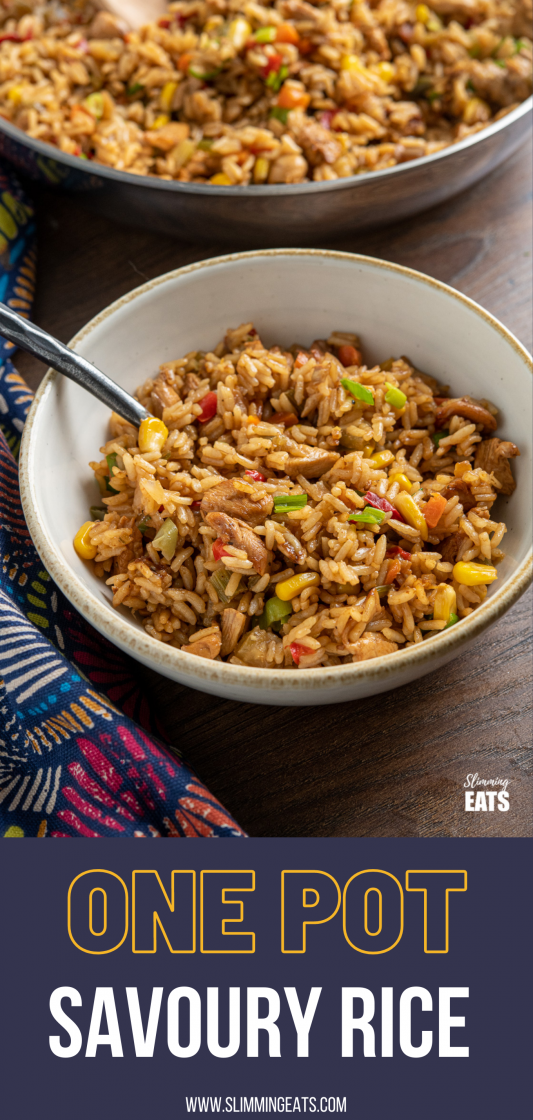 One Pot Savoury Rice | Slimming Eats Recipes