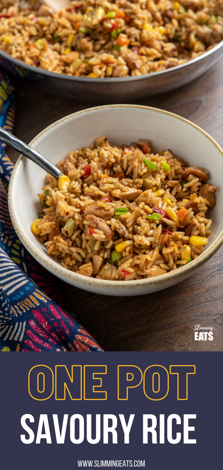 One Pot Savoury Rice | Slimming Eats Recipes