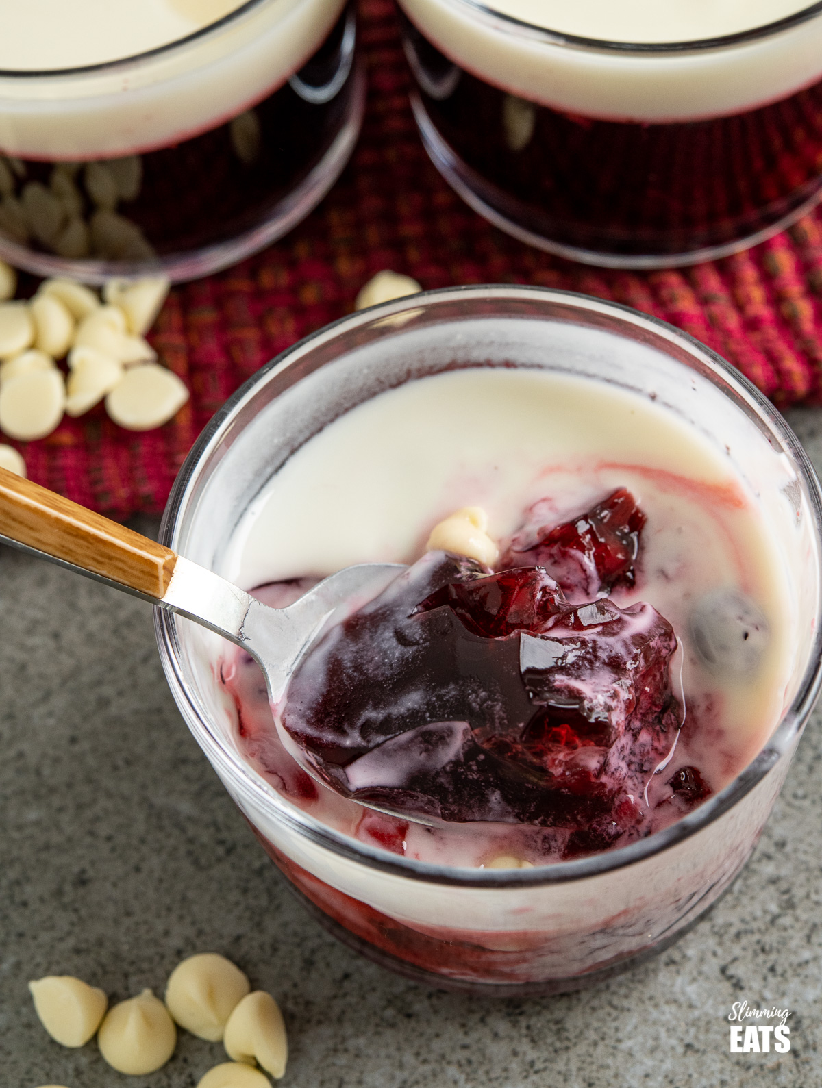 Fruity Juicy Jelly Pots | Slimming Eats Recipes