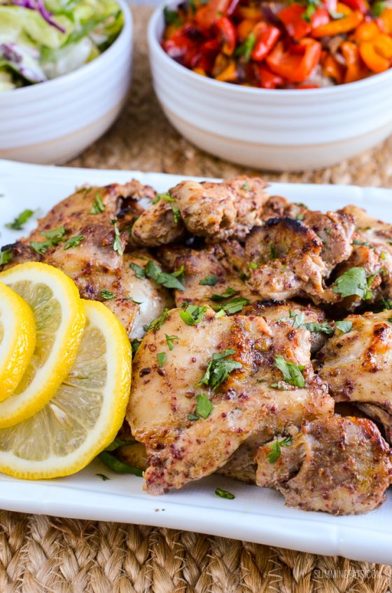 Syn Free Lebanese Chicken with Roasted Peppers and Rice | Slimming Eats