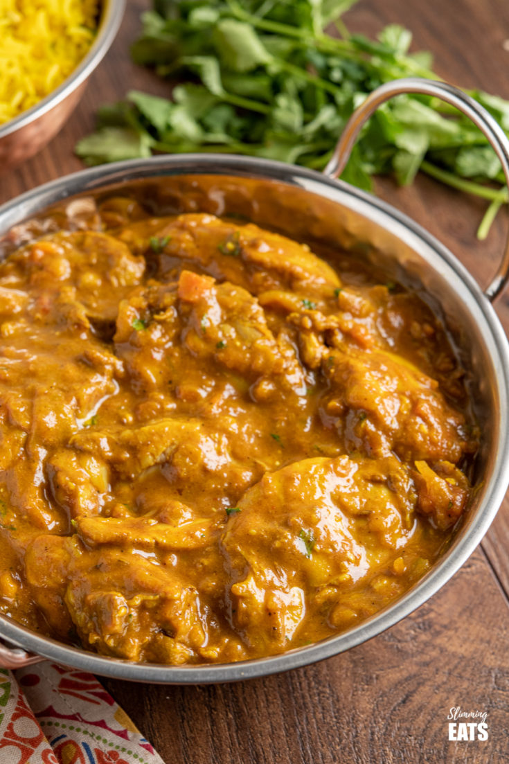 Chicken Dupiaza (Dopiaza) with Pilau Rice | Slimming Eats