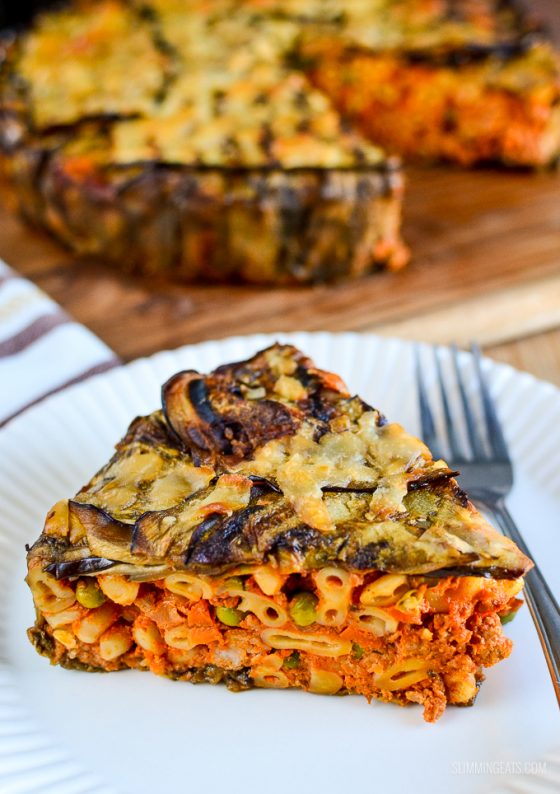 Eggplant and Pork Timbale | Slimming Eats - Weight Watchers and ...