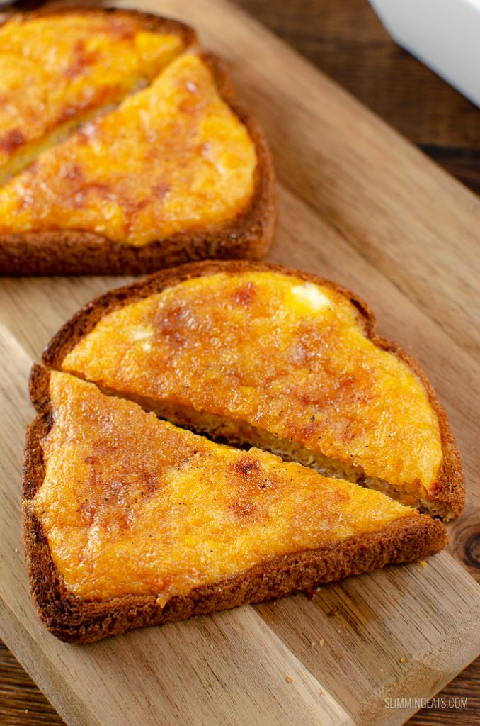 Crispy Cheesy Toast | Slimming Eats - Slimming Eats Recipes