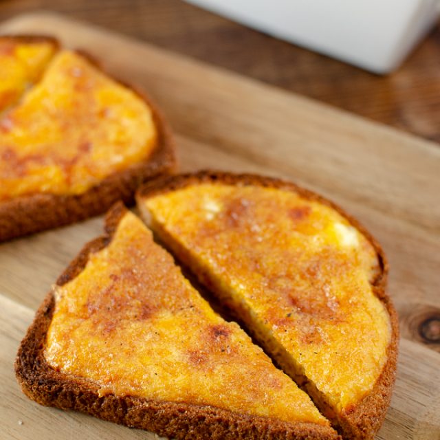 Crispy Cheesy Toast | Slimming Eats - Slimming Eats Recipes