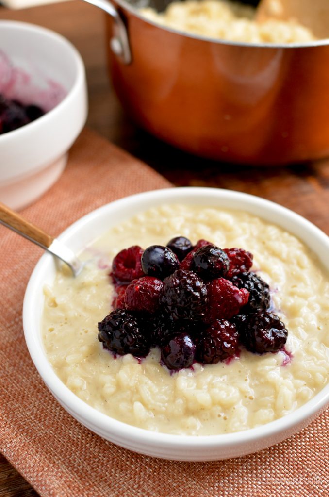 Low Fat Creamy Vanilla Rice Pudding | Slimming Eats Recipes