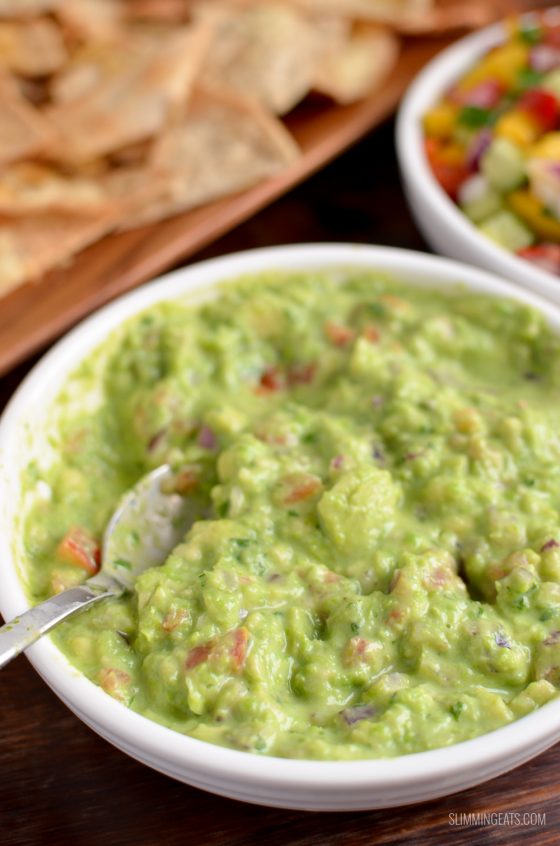 Pea Guacamole | Slimming Eats