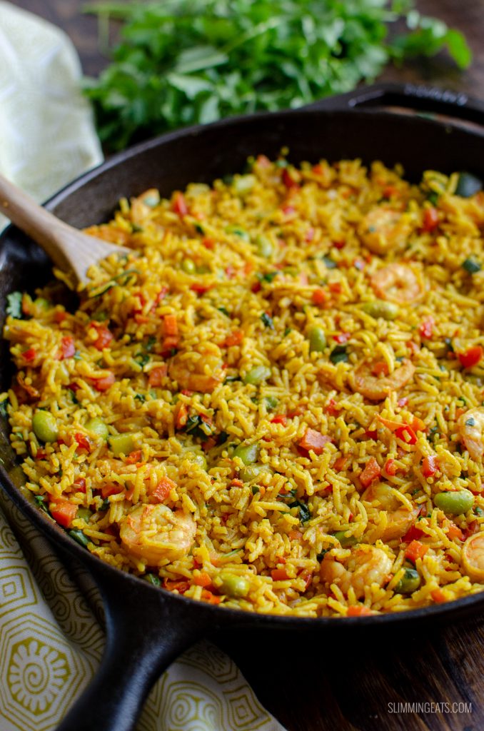 Syn Free Prawn and Vegetable Pilaf | Slimming Eats - Slimming World