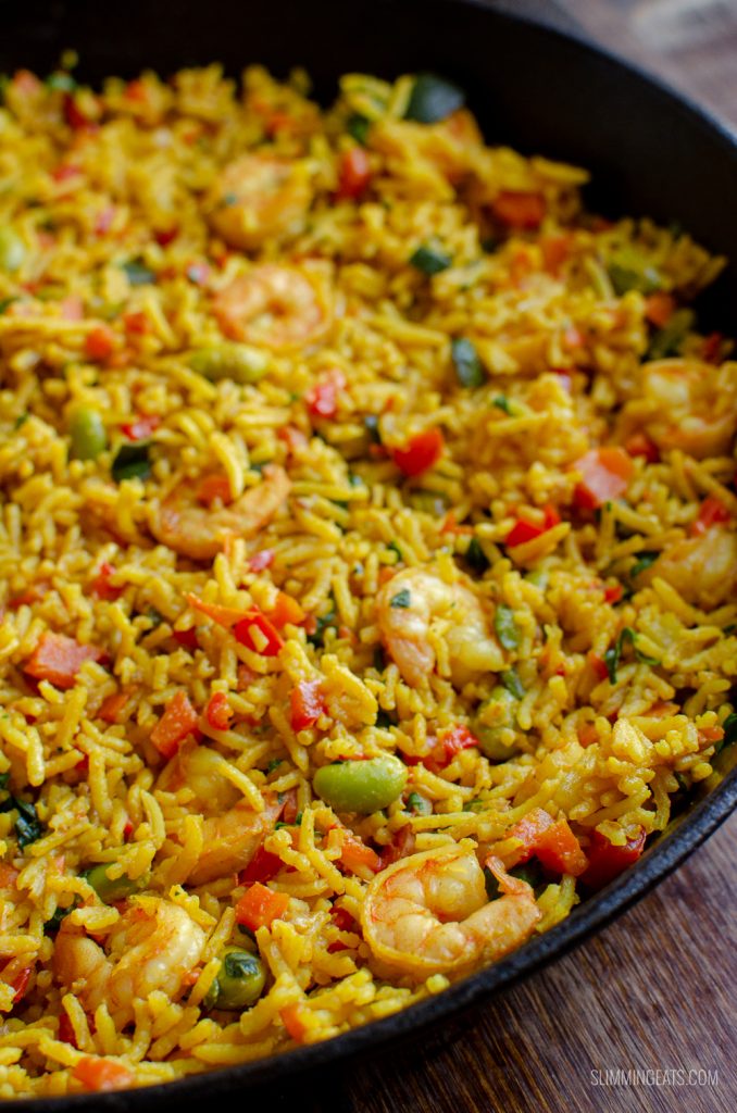 Syn Free Prawn and Vegetable Pilaf | Slimming Eats - Slimming World