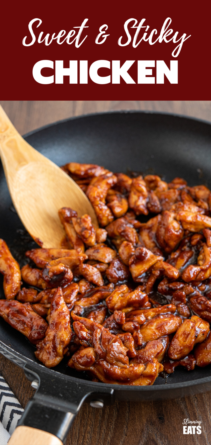 Sweet and Sticky Chicken | Slimming Eats Recipes