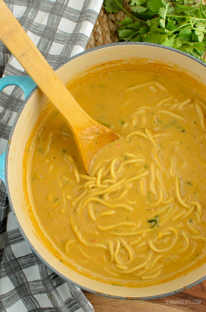 Spicy Opo Squash Soup with Noodles | Slimming Eats