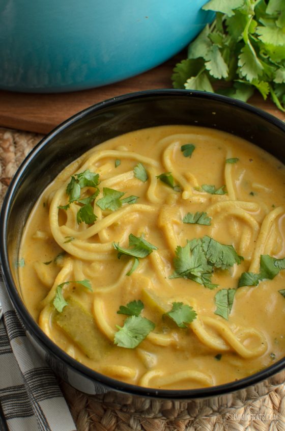 Spicy Opo Squash Soup with Noodles | Slimming Eats