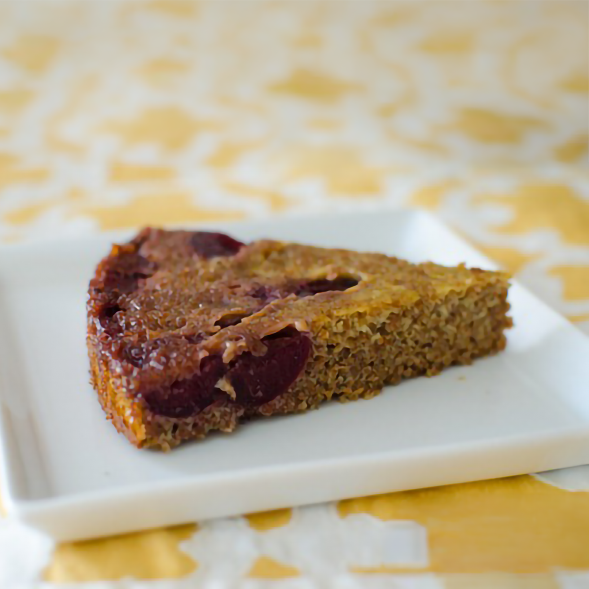 Upside Down Cherry Bran Cake | Slimming Eats