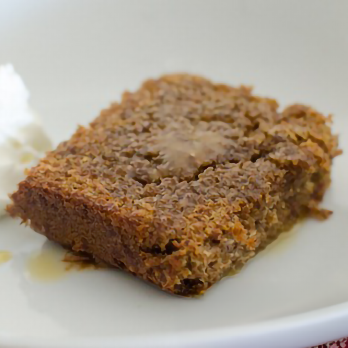 Sticky Toffee Bran Cake | Slimming Eats