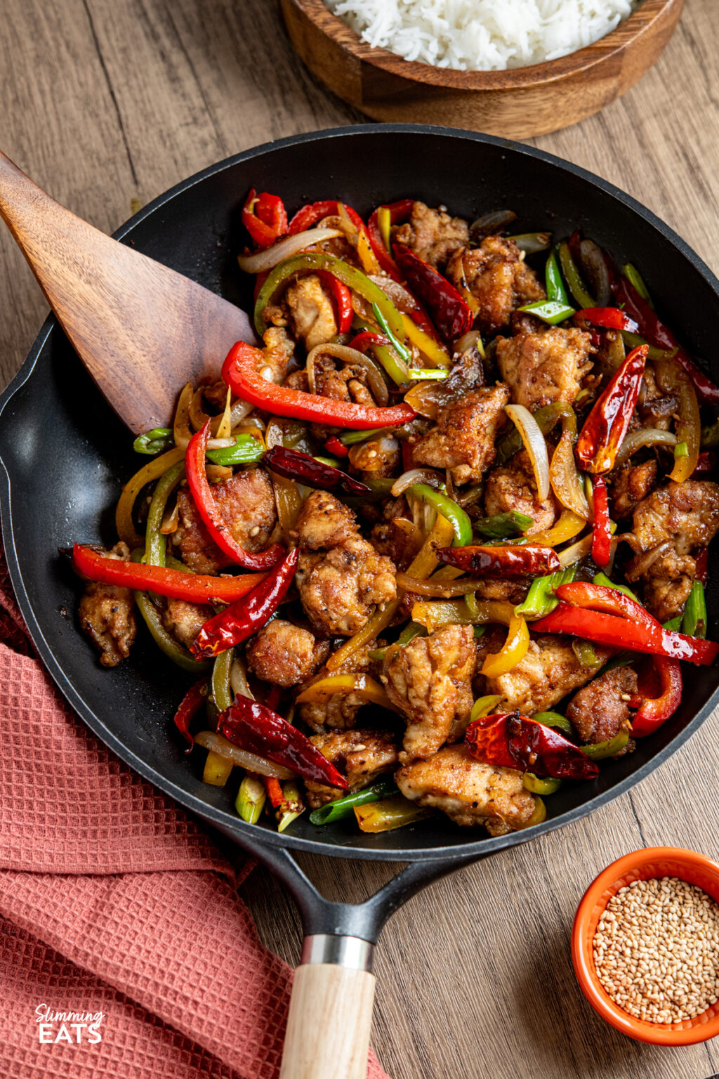 Sichuan (Szechuan) Chicken | Slimming Eats