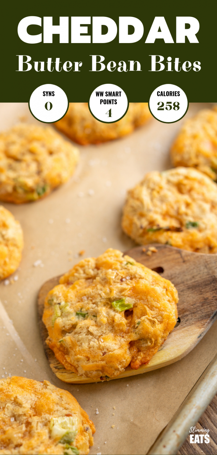 Cheddar Butter Bean Bites | Slimming Eats - Slimming World Recipes
