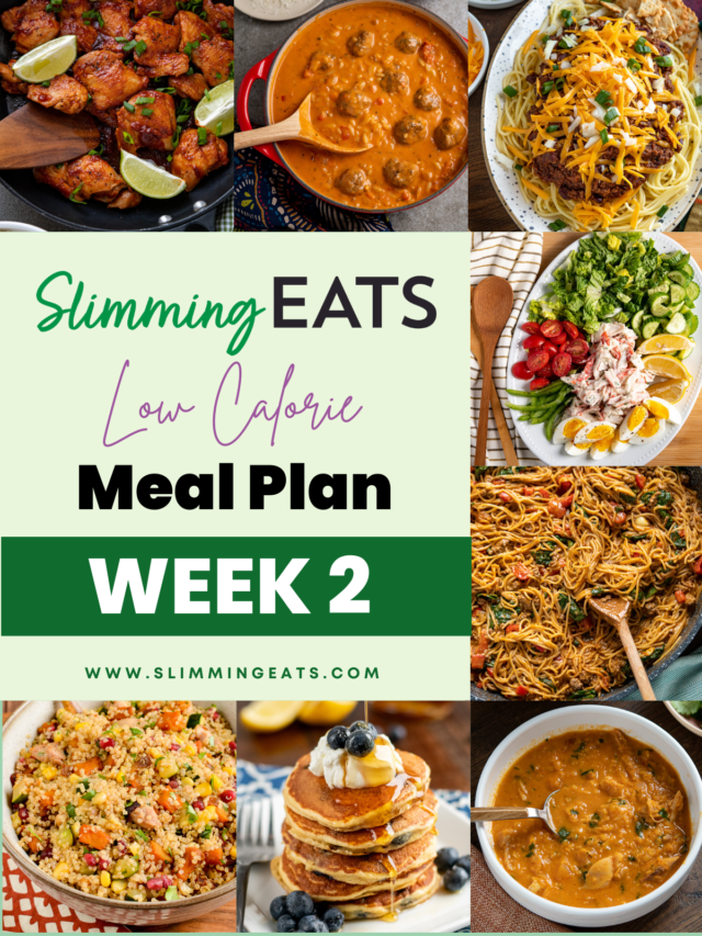 Slimming Eats Weekly Meal Plan - Week 5 - Slimming World