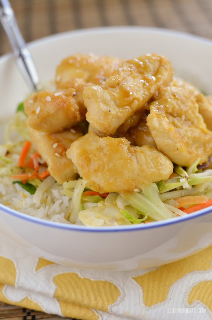 Chinese Lemon Chicken - Slimming World Recipes - Slimming Eats