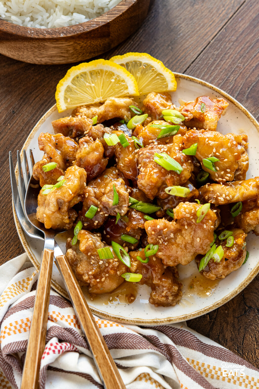 Chinese Lemon Chicken | Slimming Eats