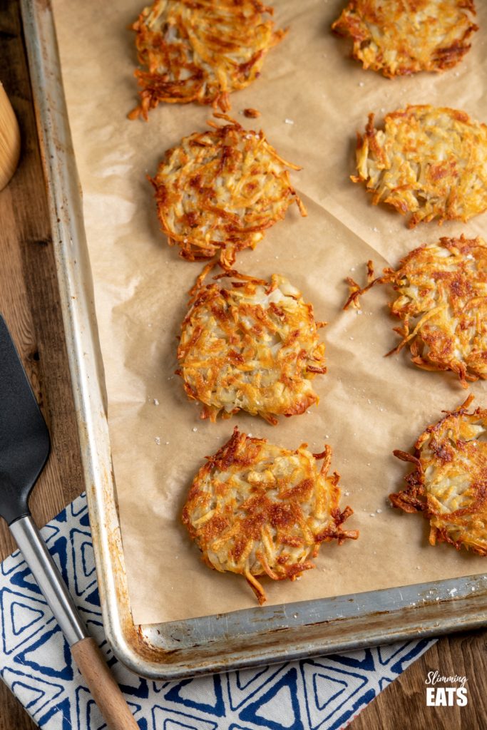 Crispy Golden Hash Browns | Slimming Eats - Slimming