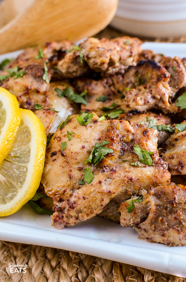 Lebanese Chicken with Roasted Peppers and Rice | Slimming Eats