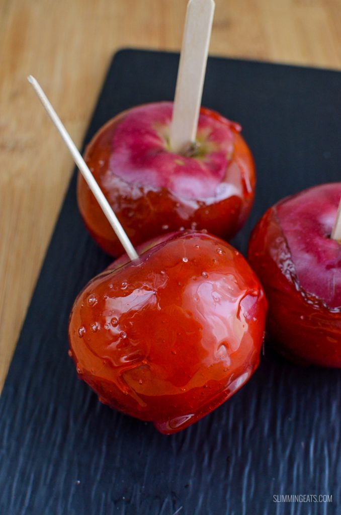 Low Calorie Toffee Apples | Slimming Eats