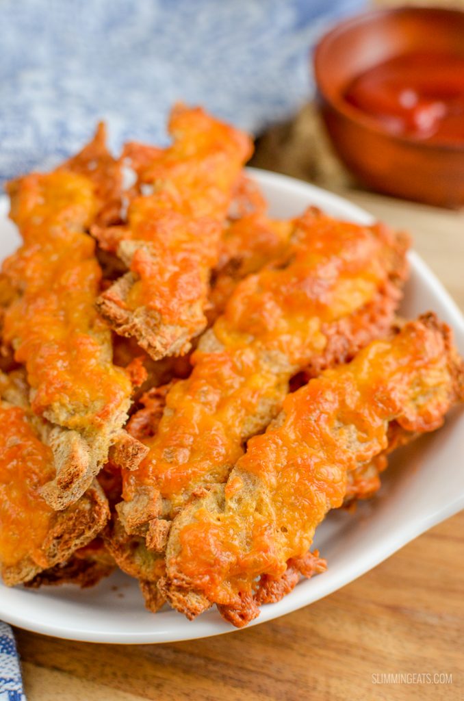 Yummy Bread Cheese Twists | Slimming Eats Recipe