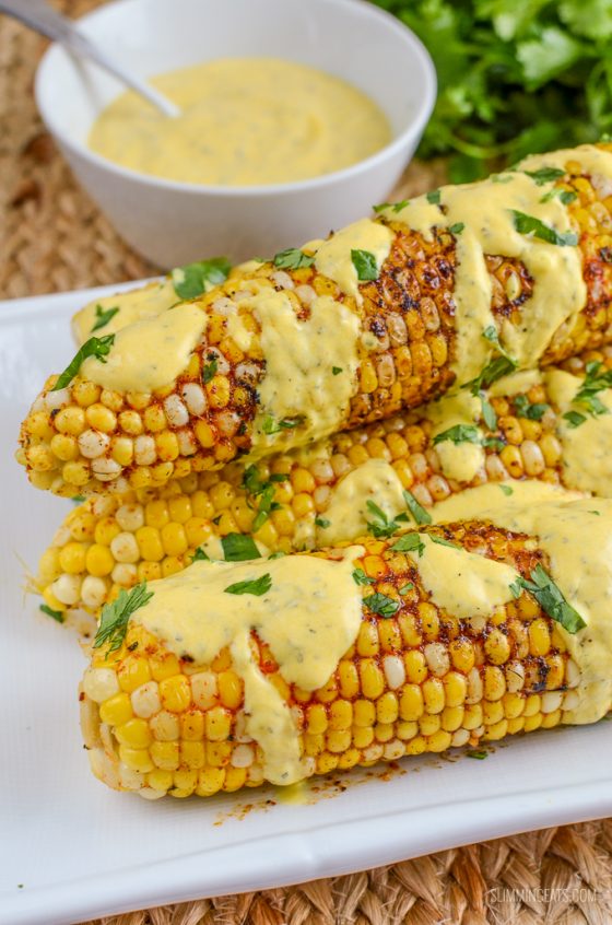 Indian Spiced Corn on the Cob | Slimming Eats - Weight Watchers and ...