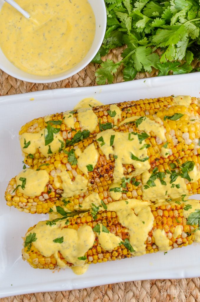 Indian Spiced Corn on the Cob | Slimming Eats