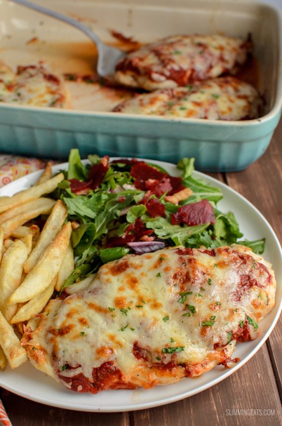 The Ultimate Pizza Chicken | Slimming Eats