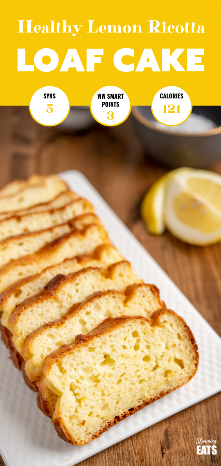 Delicious Lemon Ricotta Loaf | Slimming Eats - Slimming World Recipes