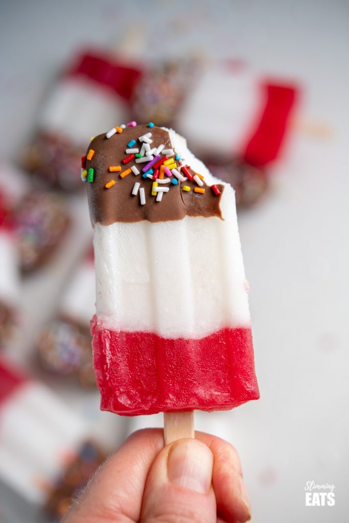 Homemade Fab Ice Lollies | Slimming Eats