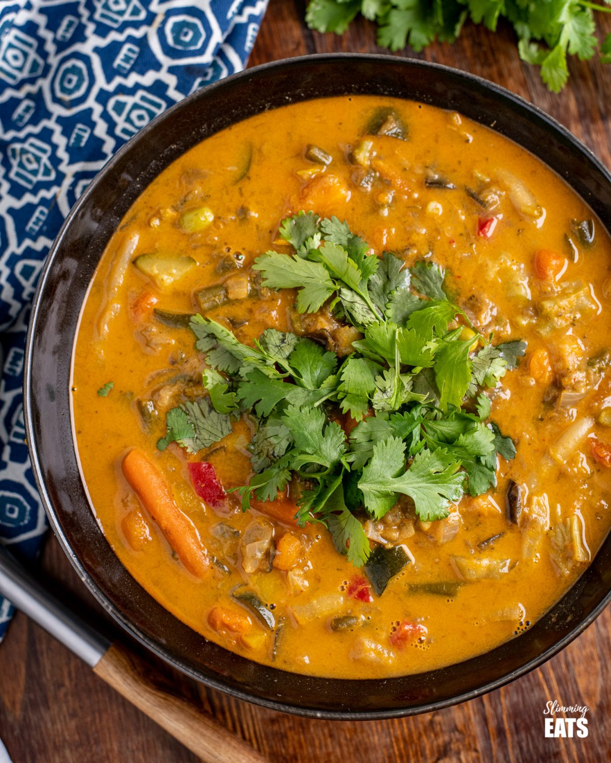 Thai Red Vegetable Soup (Instant Pot or Stove Top) | Slimming Eats