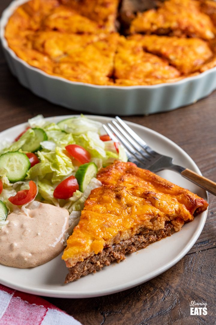 Cheeseburger Quiche | Slimming Eats - Weight Watchers Recipes