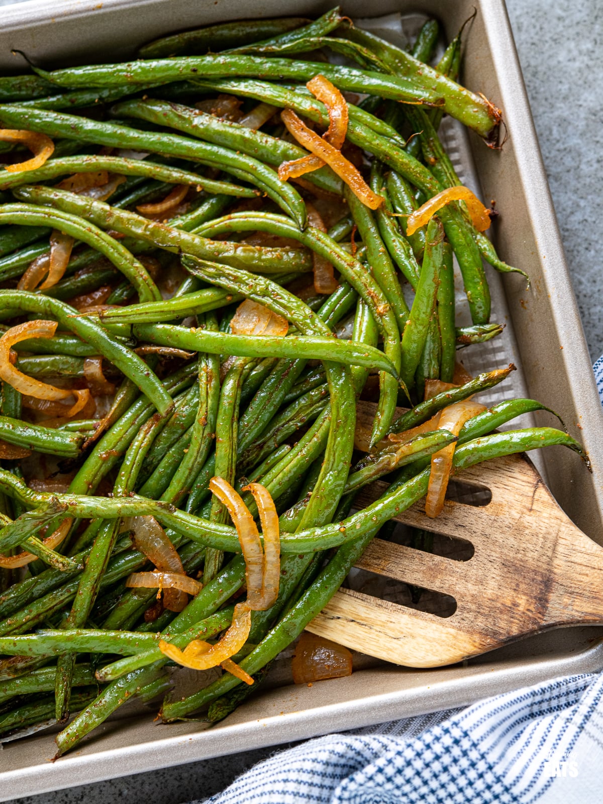 Roasted French Green Beans | Slimming Eats Recipe
