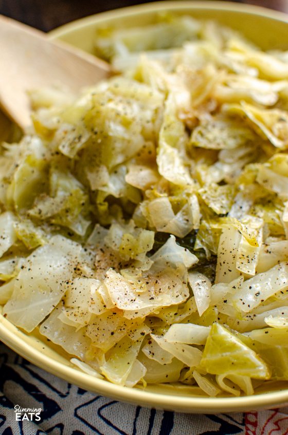 Irish Buttered Cabbage | Slimming Eats Recipe