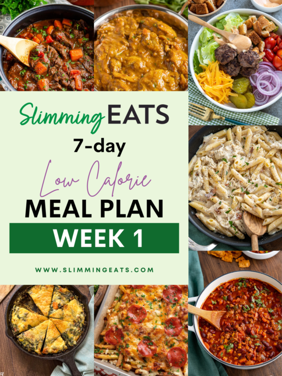 Slimming Eats Vegetarian Weekly Meal Plan - Week 1 | Slimming World Recipes