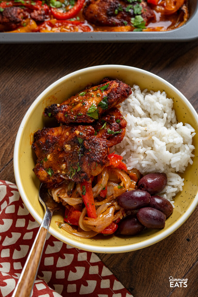 Sheet Pan Smoky Paprika Chicken with Roasted Peppers