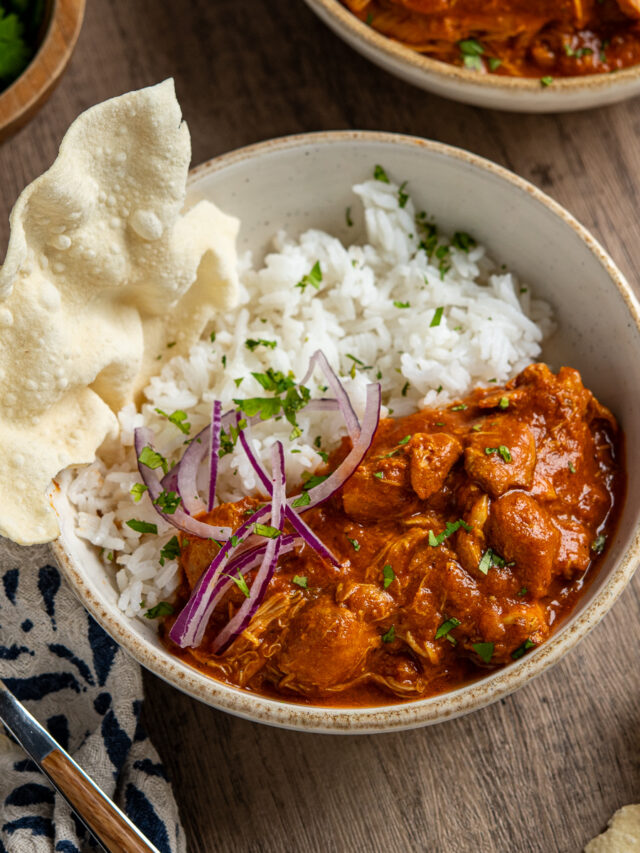 Chicken Dupiaza (Dopiaza) with Pilau Rice | Slimming Eats