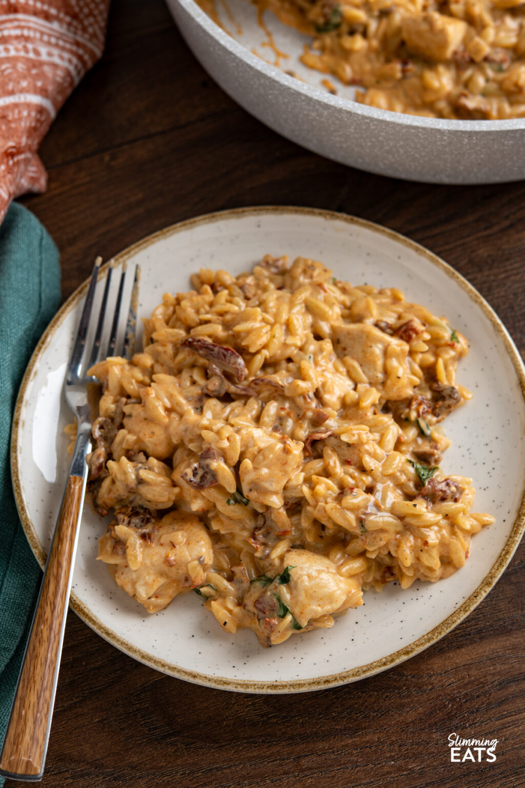 One Pot Marry Me Chicken Orzo | Slimming Eats