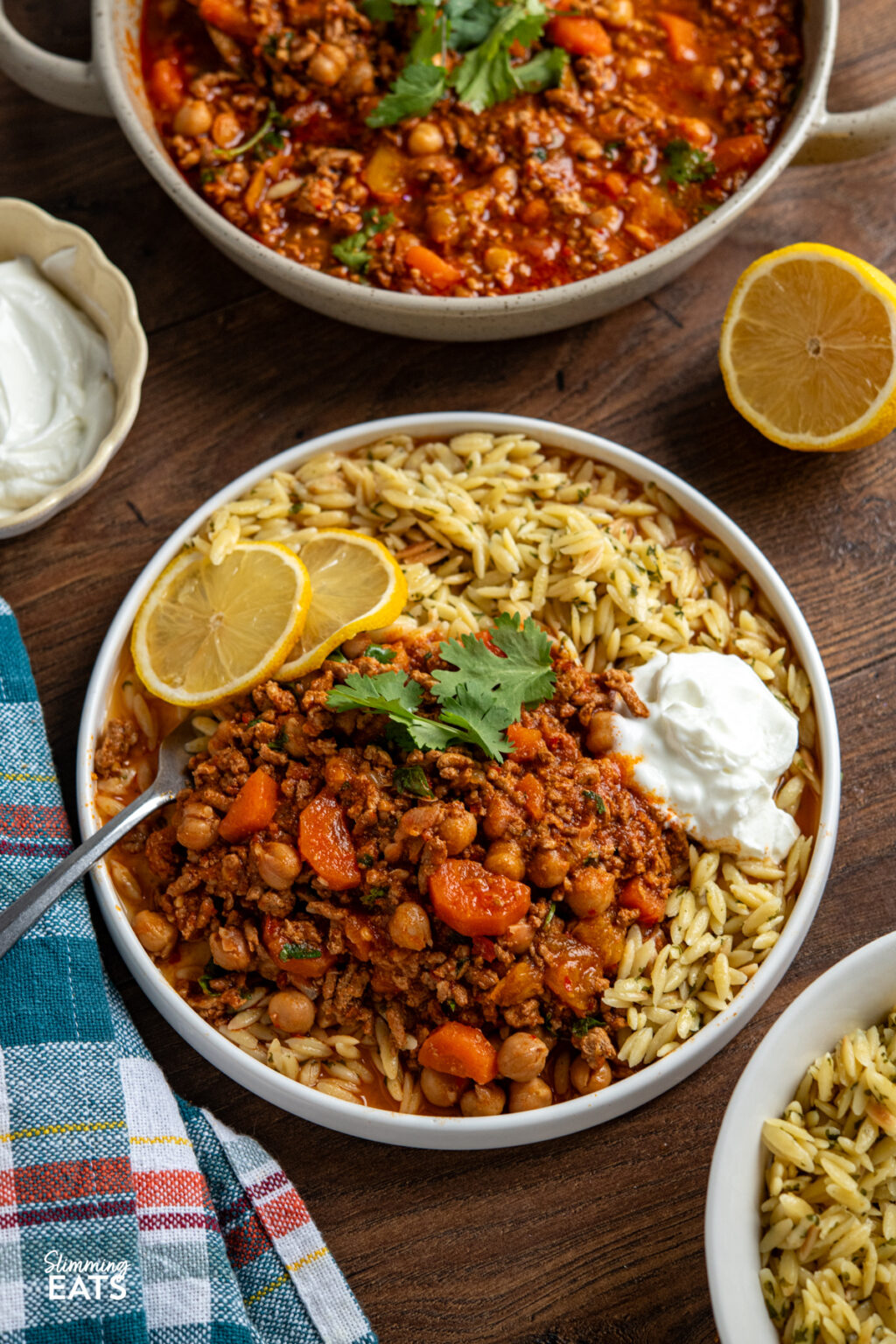 Slow Cooker Harissa Ground Pork | Slimming Eats