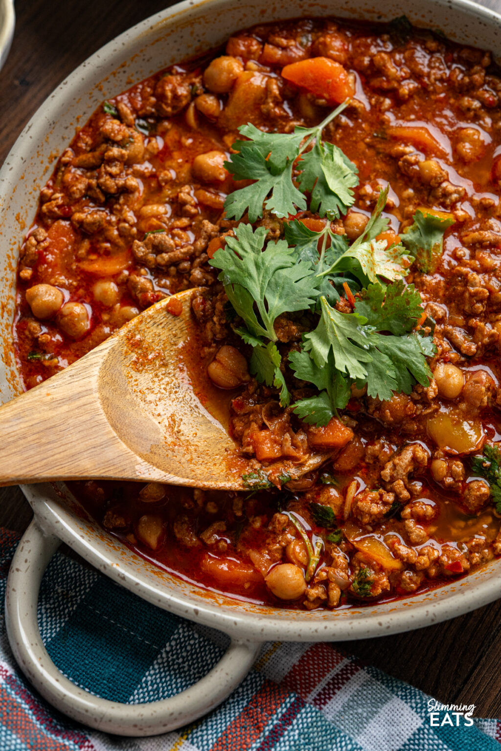 Slow Cooker Harissa Ground Pork | Slimming Eats