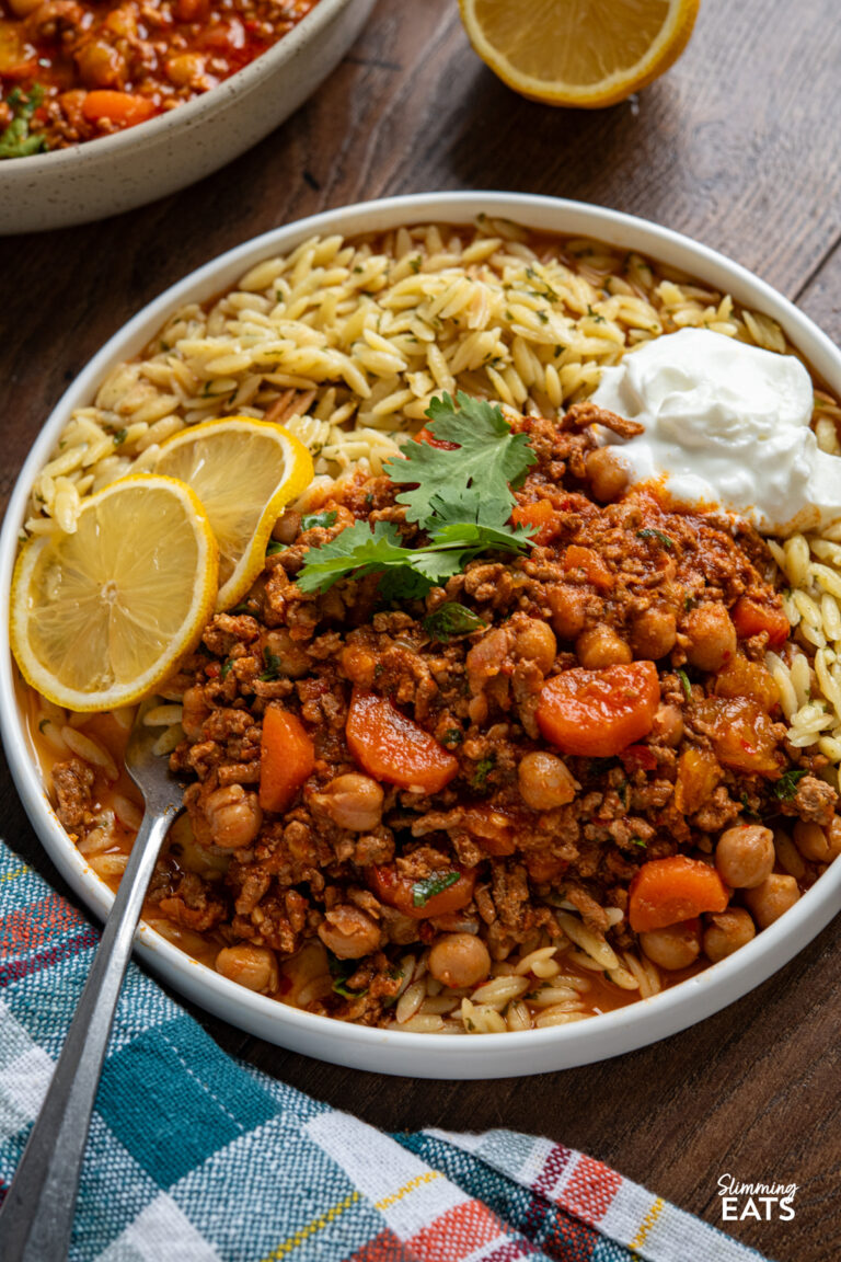 Slow Cooker Harissa Ground Pork | Slimming Eats